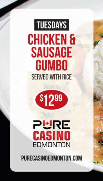 Casino Dining - PURE Casino Edmonton